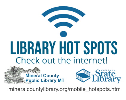 Mobile Hotspot Lending - Library Mineral County Montana